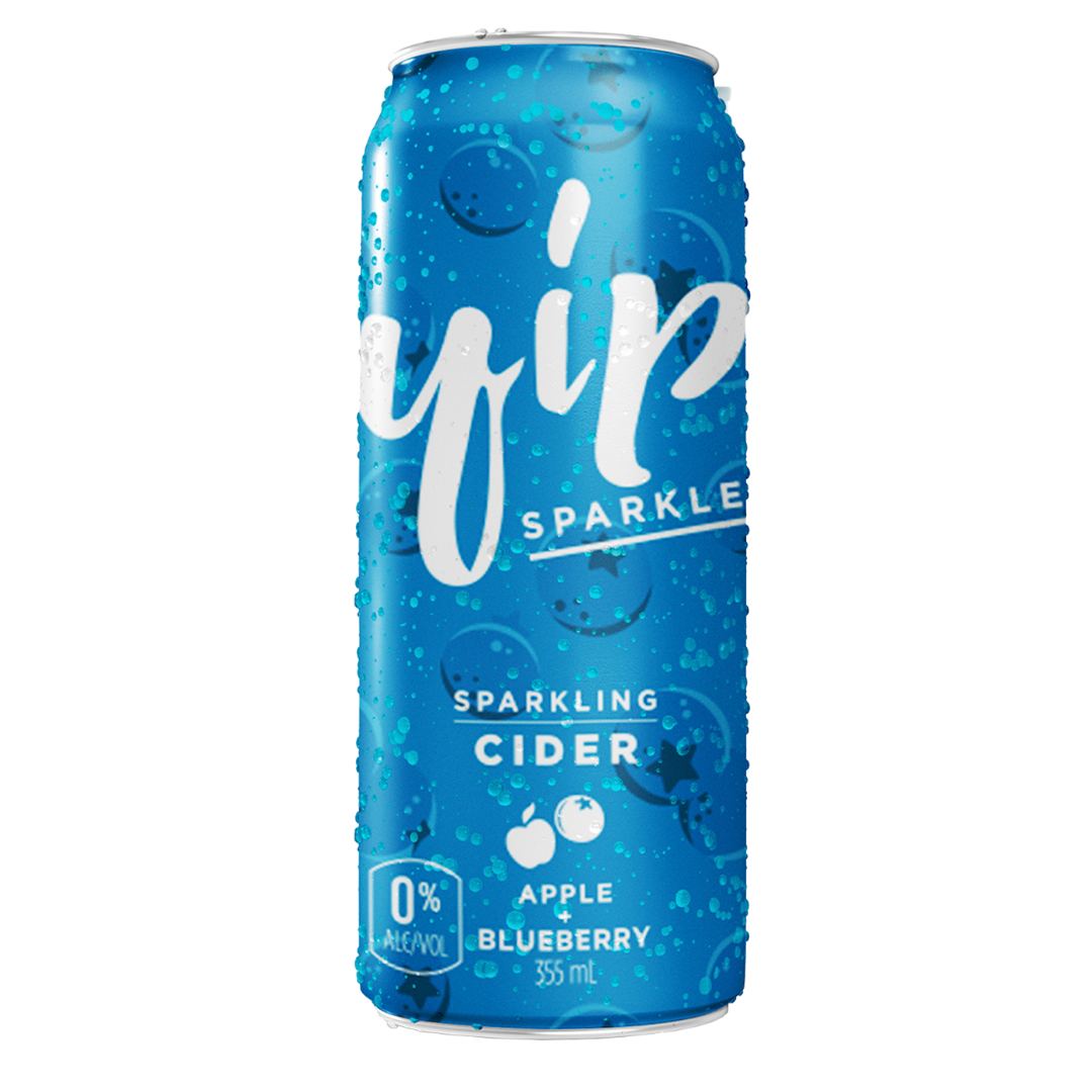 Yip Cider - Sparkle Blueberry – Upside Drinks