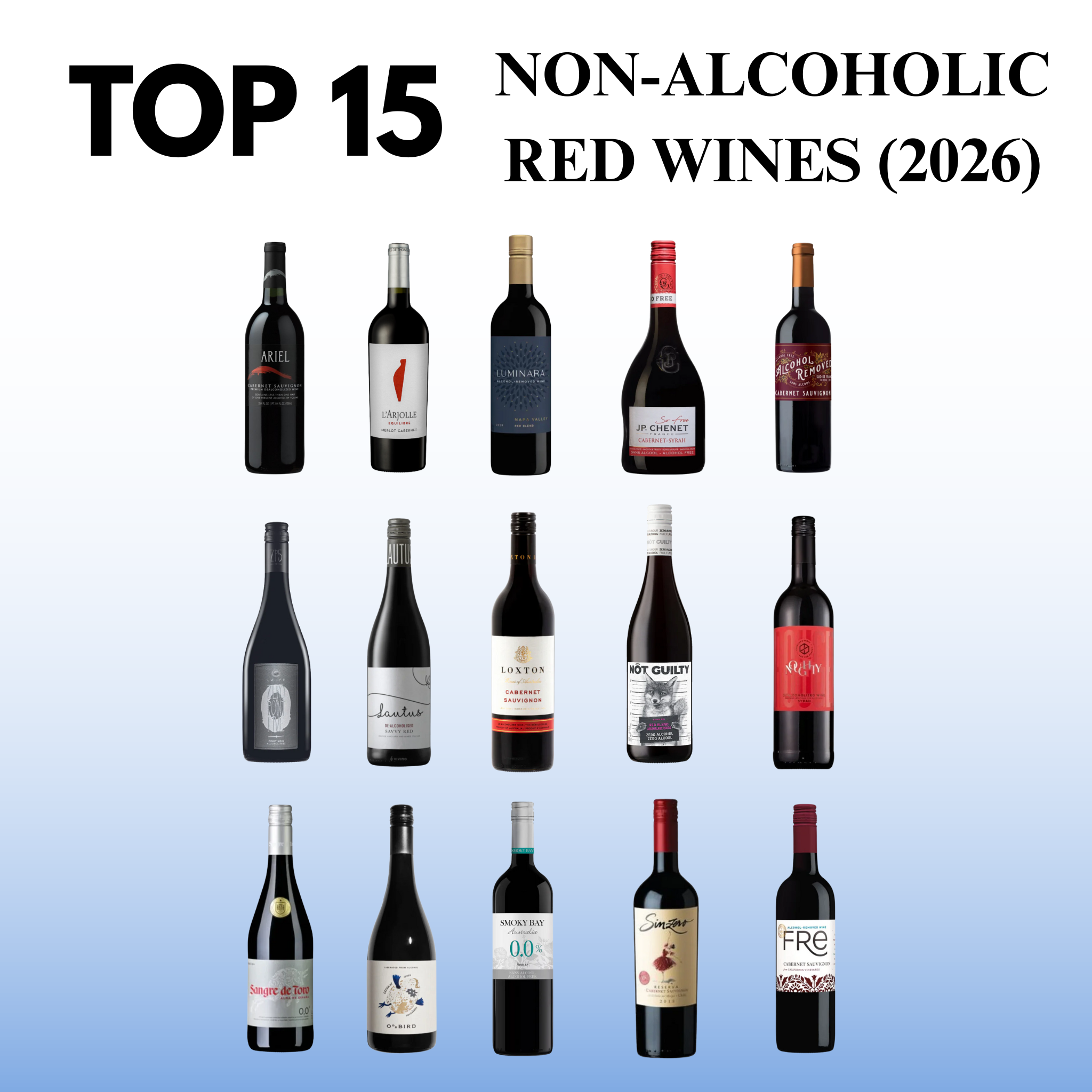 Meilleurs vins rouges sans alcool (Top 15) en 2026 – Upside Drinks