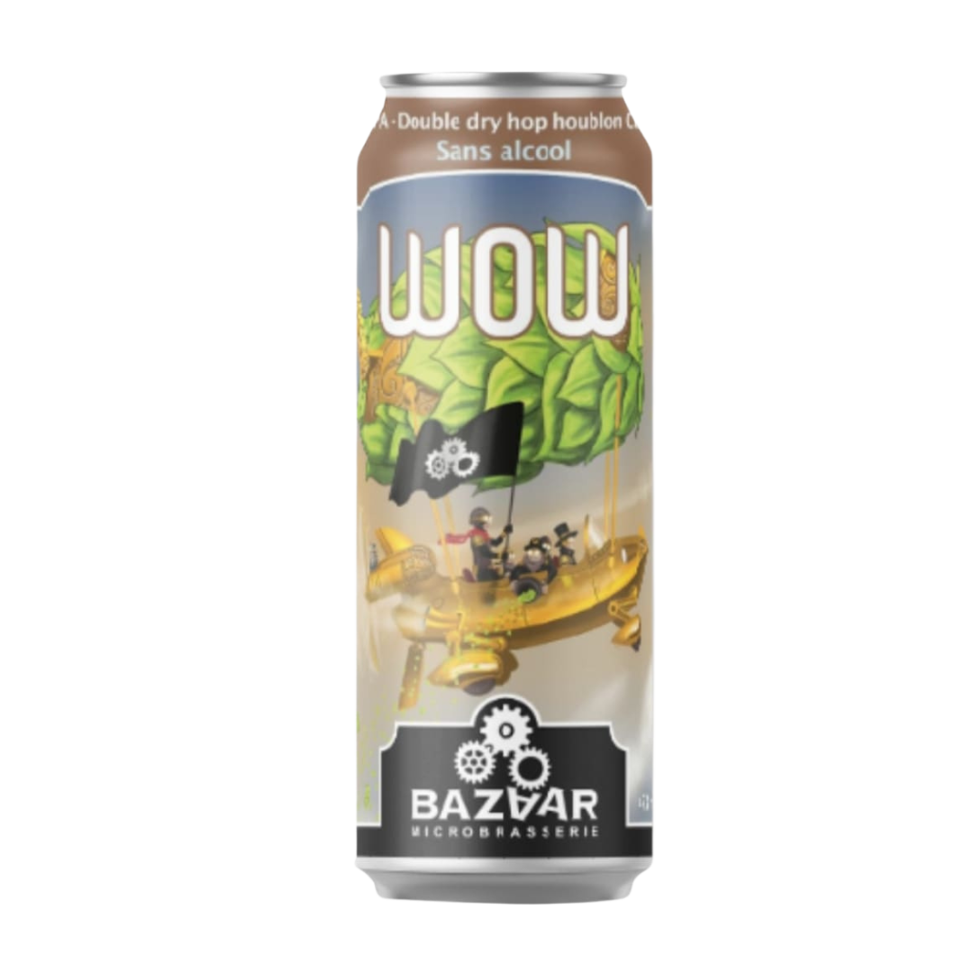 Non-alcoholic beer - Bazaar - WOW - New England IPA – Upside Drinks
