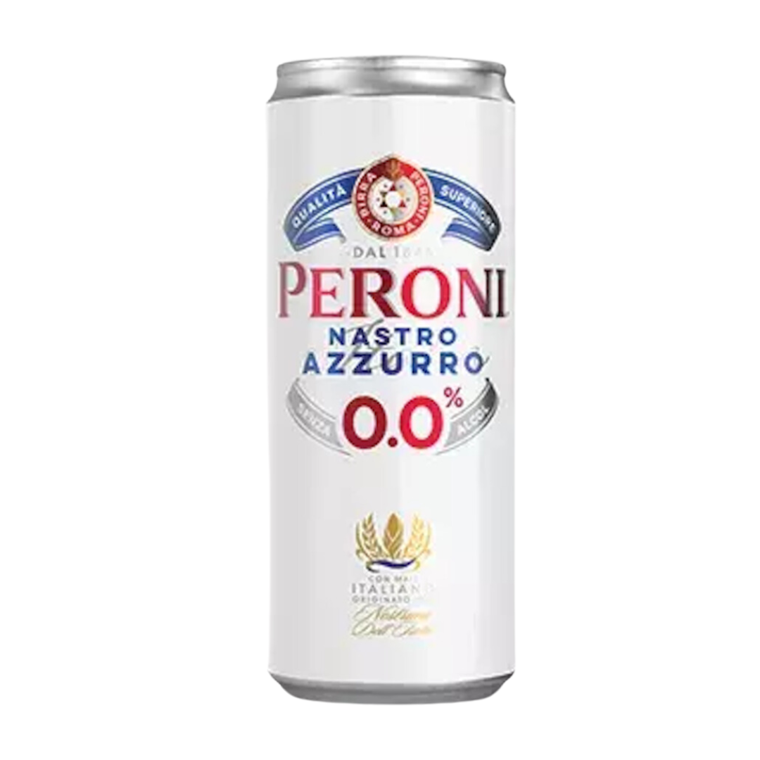 Non-Alcoholic Peroni: Nastro Azzuro 0.0% - Upside Drinks