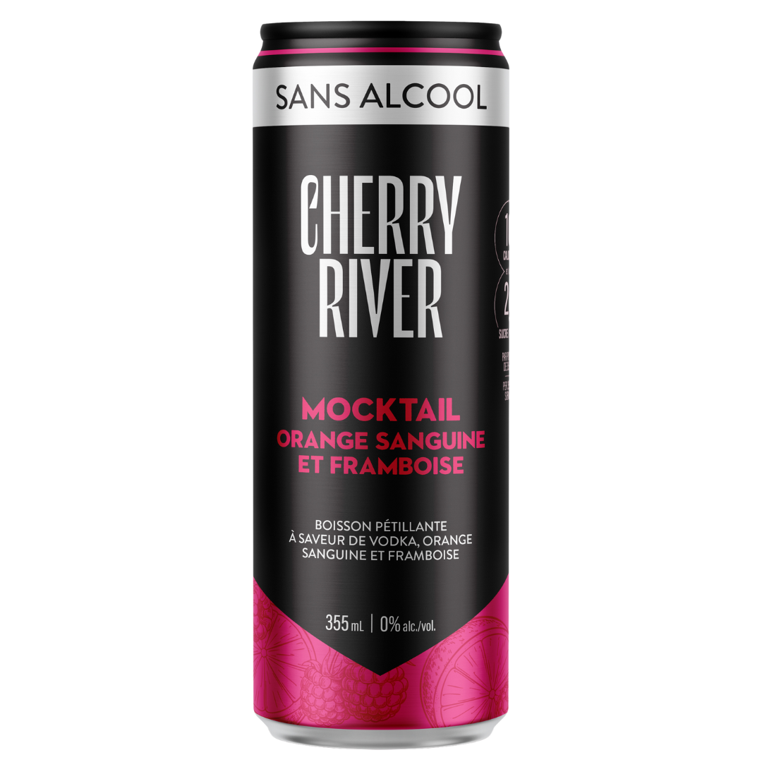 Non-alcoholic cocktails - Cherry River - Vodka + Blood Orange ...