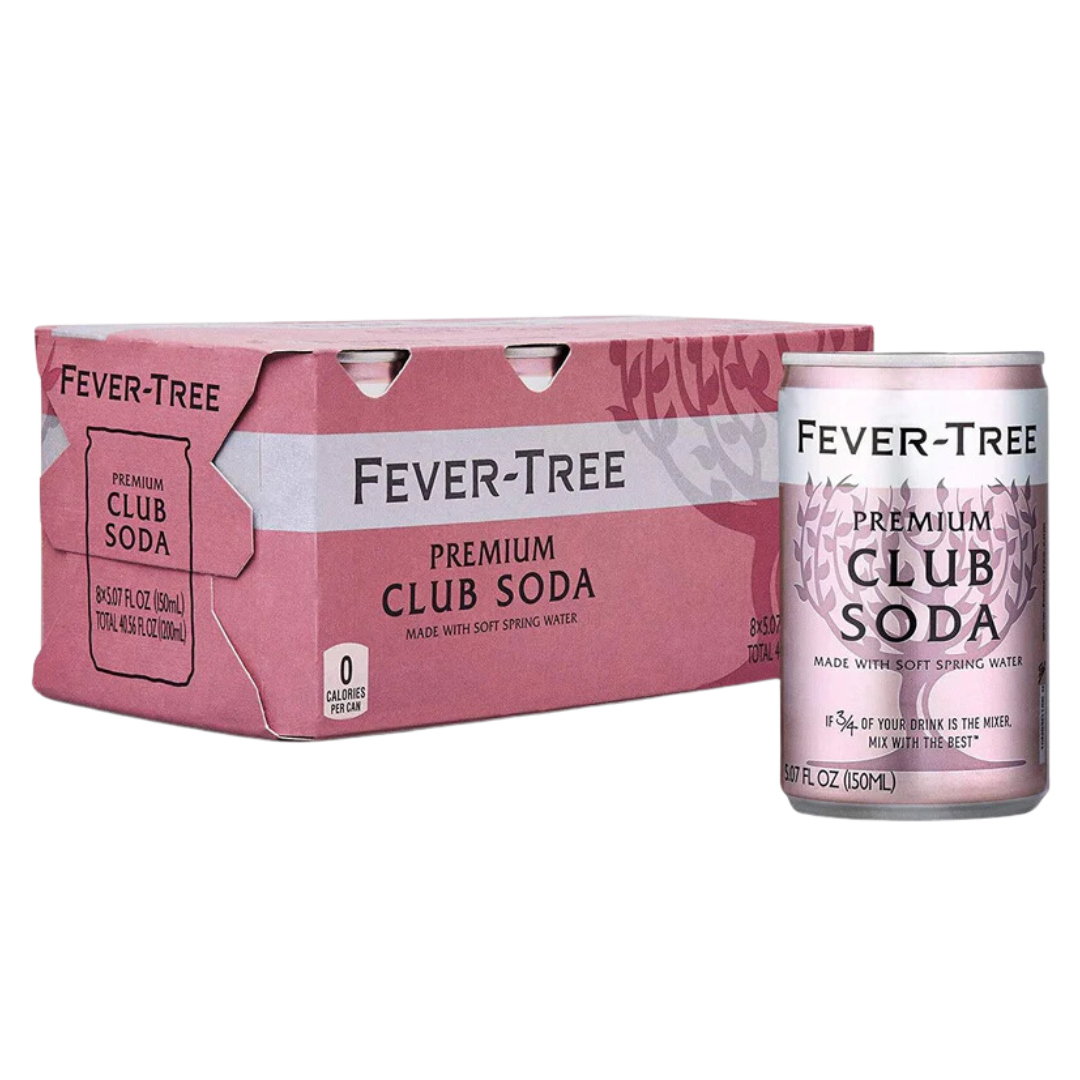 Fever Tree - Premium Club Soda (8 Pack) – UpsideDrinks.ca