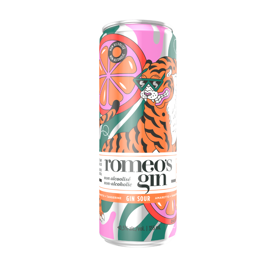 Romeo's Gin Non-Alcoholic Gin Sour - Upside Drinks - Free Shipping in ...