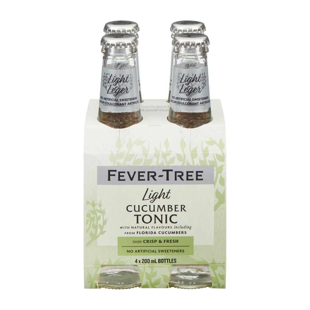 Fever Tree - Premium Tonic Light Cucumber – Upside Drinks Fever Tree - Premium Tonic Light Cucumber – Upside Drinks