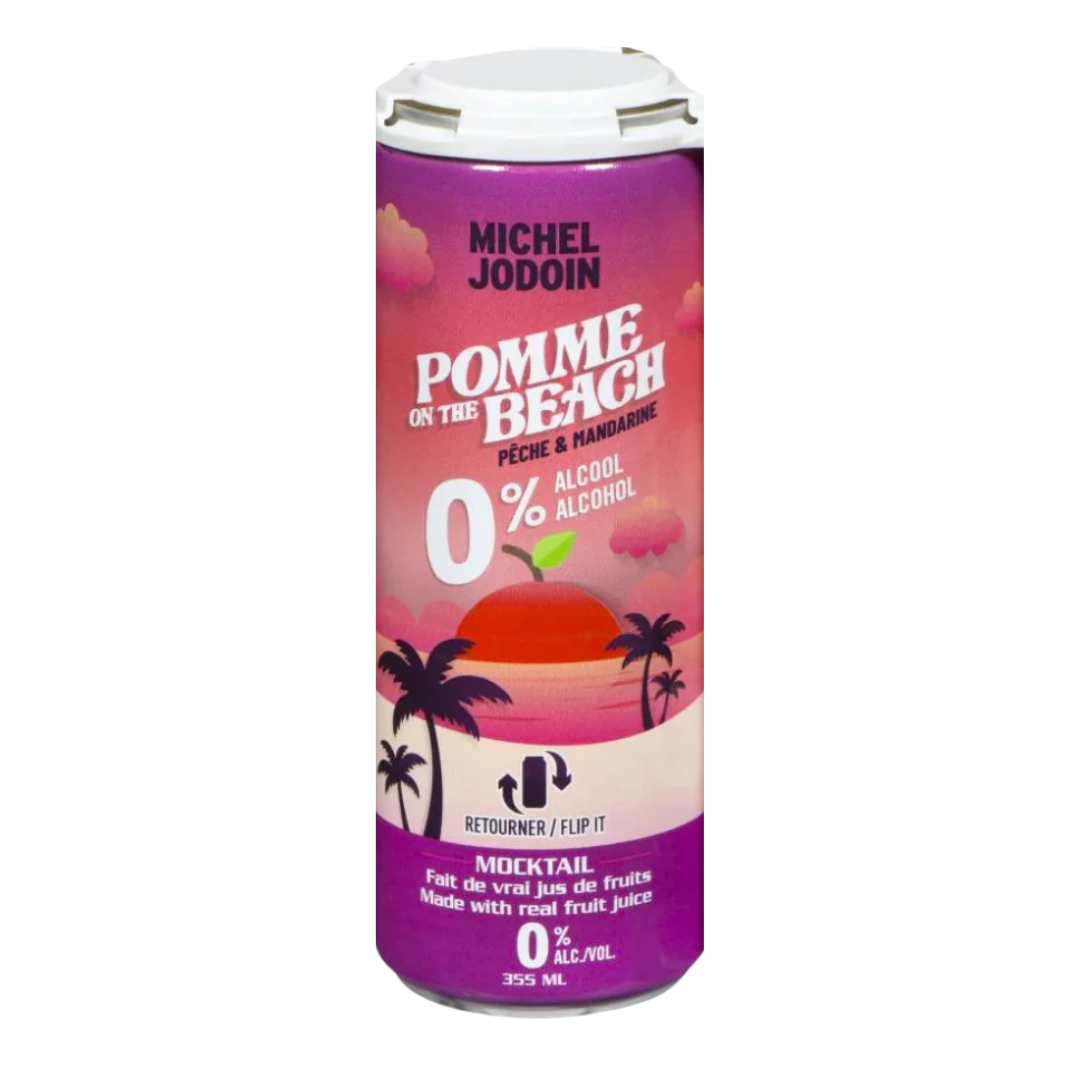 Michel Jodoin - Pomme on the Beach - Peach & Mandarin Mocktail – Upside ...