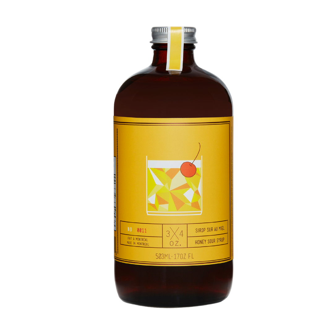 3/4 OZ Natural Honey Syrup - Upside Drinks - Free Shipping in Canada